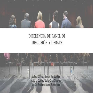 el panel, elementos y caracteristicas y ejemplos | PPTX