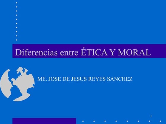 Tica Profesional Diferencia Entre Tica Y Moral