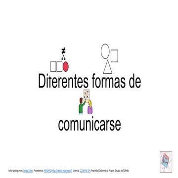 Diferentes formas de comunicarse | PPTX