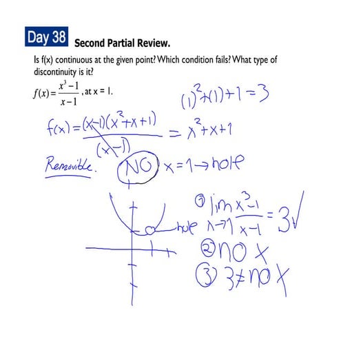 DiffCalcSecondPartialReview | PPT