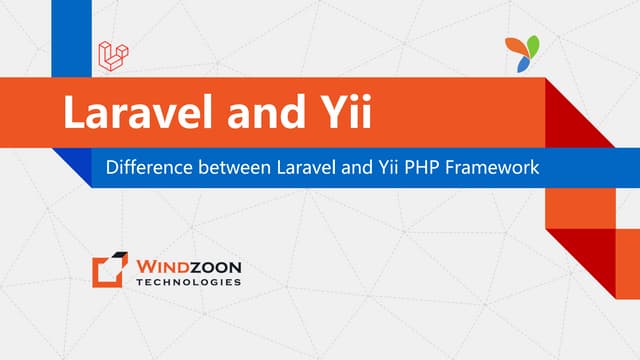 Laravel Vs Yii Which Php Framework Is Better For Web Development Ppt