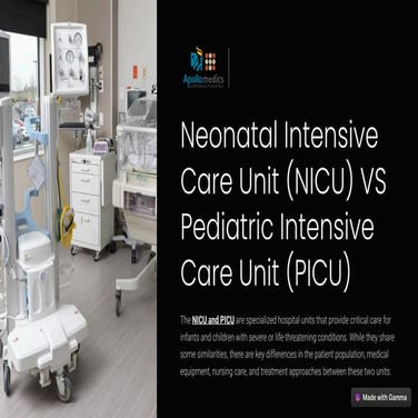 Know the Difference Between NICU and PICU! | PPT