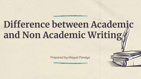 Difference between Academic Writing and Non-academic Writing.pdf