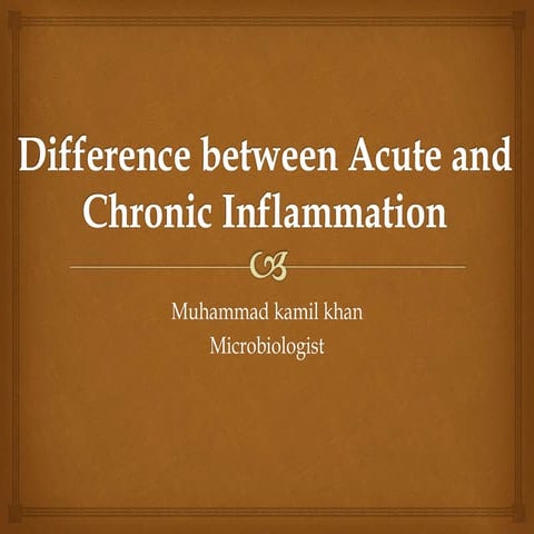 Inflammation Acute And Chronic Metabolic Dysregulation And Metabolite