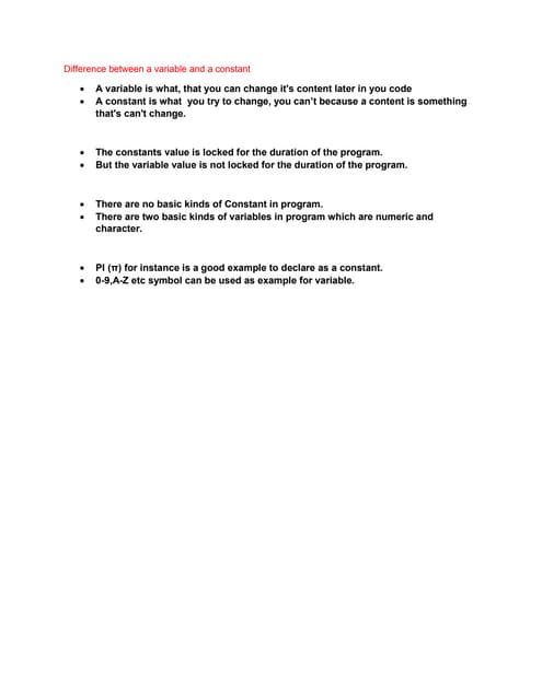 Difference between a variable and a constant.pdf Difference between a variable and a constant.pdf