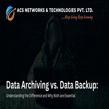 Difference Between Data Archiving and Data Backup.pdf