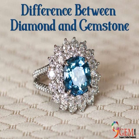 Difference Between Diamond And Gemstones | PPT