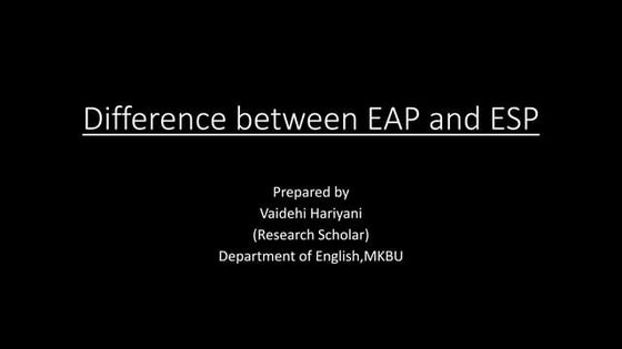 INTRO TO EAPP ACADEMIC TEXT AND NON ACADEMIC | PPT