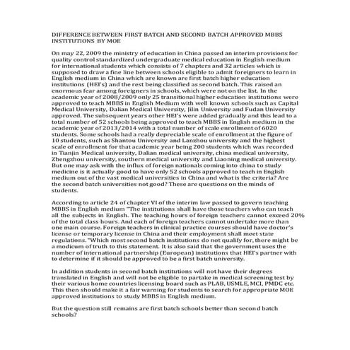 14. difference between first batch and second batch approved ...