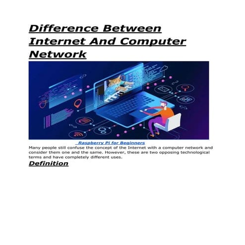Difference Between Internet And Computer Network.docx