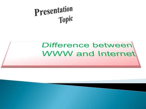 Internet & WWW | PPT