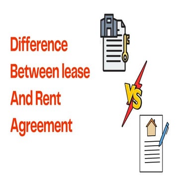 Difference Between lease And Rent Agreement | PPTX