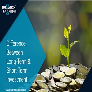 Difference between long term and short-term | PPTX | Stocks and Bonds ...