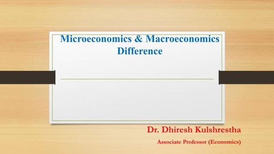 Unit 1 Introduction Macroeconomics Ppt Economy Business And Finance