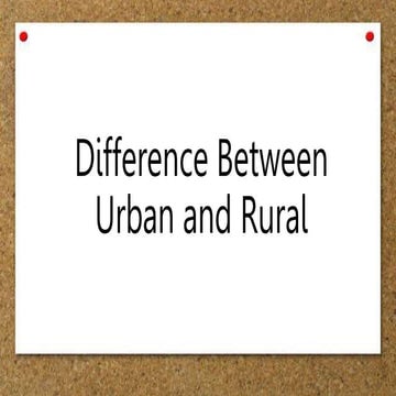 Description Difference between Urban and Rural.pptx