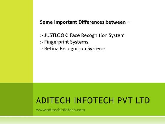 Biometric attendance system | PPT