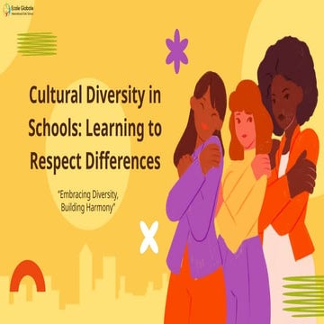 Cultural Diversity in Schools: Learning to Respect Differences | PPTX