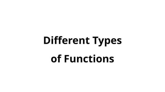 Math presentation on domain and range | PPT