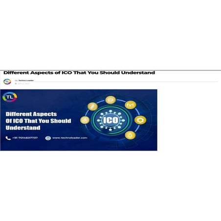 Different Aspects of ICO That You Should Understand.pdf