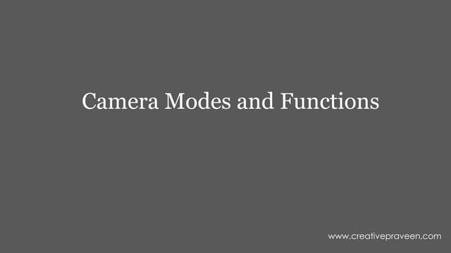 Smartphone Camera(Elements of smartphone camera) | PDF