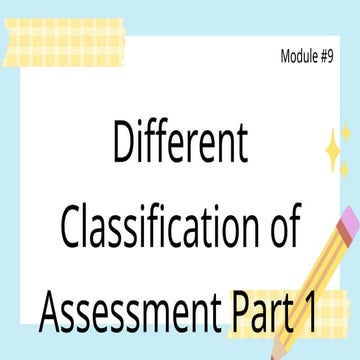 Different Classification of Assessment.pptx