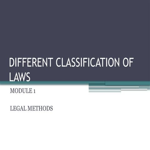 DIFFbbbbbbERENT CLASSIFICATION OF LAWS.pptx