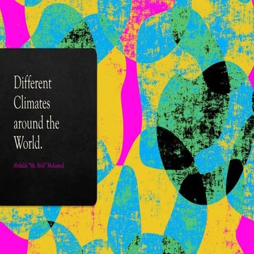 Different Climates around the World.pptx