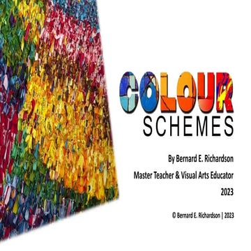 DIFFERENT COLOUR SCHEMES IN ART.pptx