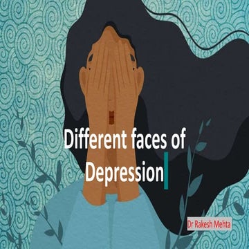 Different faces of depression | PPTX