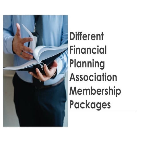 Different Financial Planning Association Membership Packages | PPT