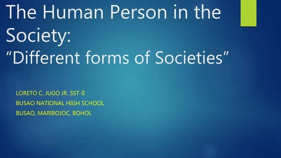 Freedom of the human person | PPTX