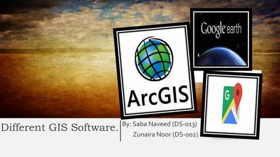 GEOGRAPHICAL INFORMATION SYSTEM (GIS) | PPT