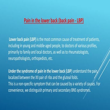 Differential diagnosis of back painv.ppt