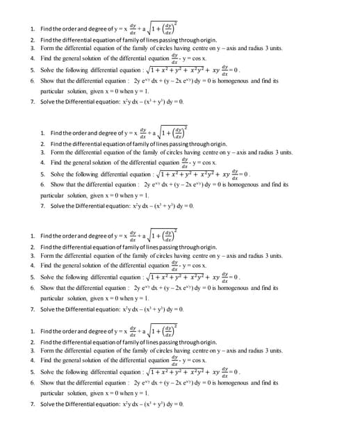 Word problems of linear equation | PDF