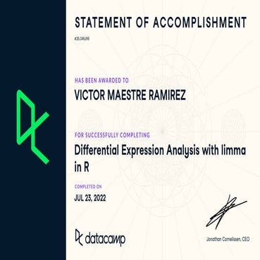 Differential Expression Analysis with limma in R | PPT