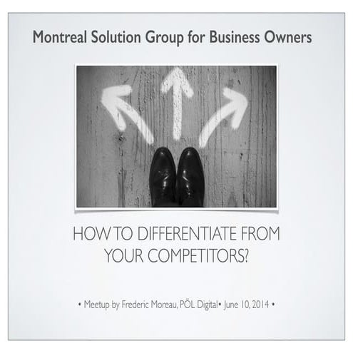 How to differentiate from your competitors? | PDF | Business ...