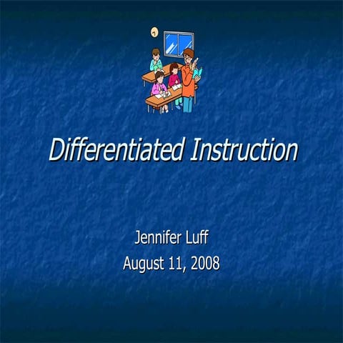 Differentiated Instruction 2 | PPT