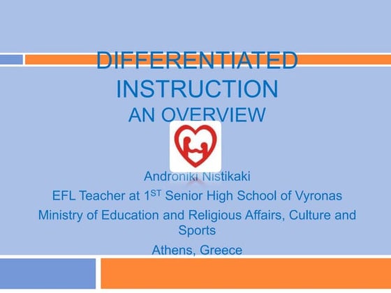 Differentiated instruction | PPT
