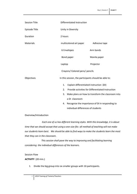 Educ 2130 lesson plan for jigsaw activity | RTF