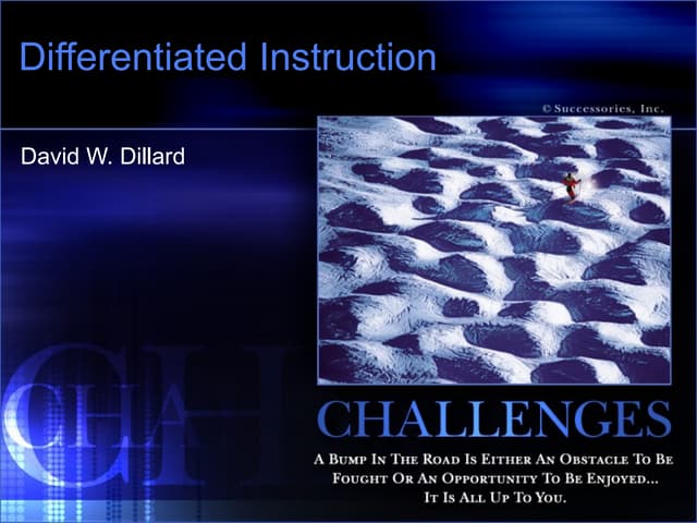 Differentiated instruction-editted | PPT