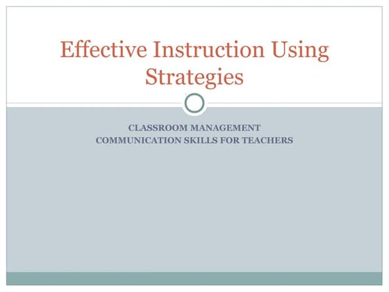 Research-Based Teaching Strategies | PPTX | Homework and Study | Education