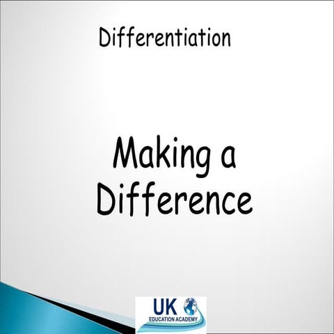 Differentiation | PPT