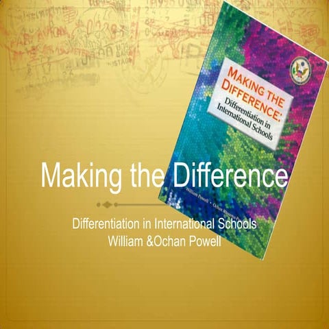 Differentiation & Self Assessment GSIS | PPT