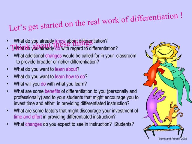 Differentiated Instruction (Jenn) | PPT