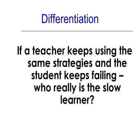 Differentiation pp | PPT