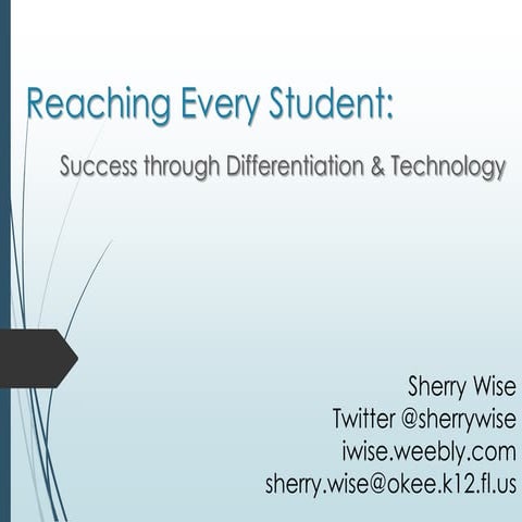 Differentiation through technology | PPTX