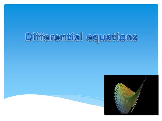 Exact & non differential equation | PPTX | Physics | Science