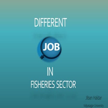 DIFFERENT JOB FISHERIES SECTOR.pptx
