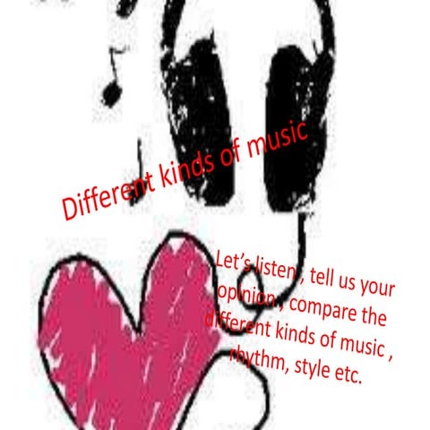 Different kinds of music | PPT