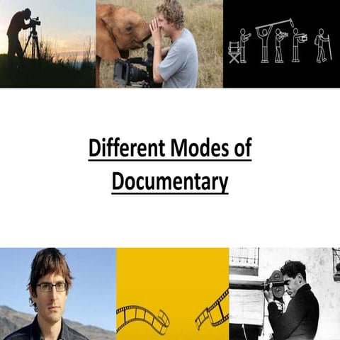 Different modes of documentary | PPTX